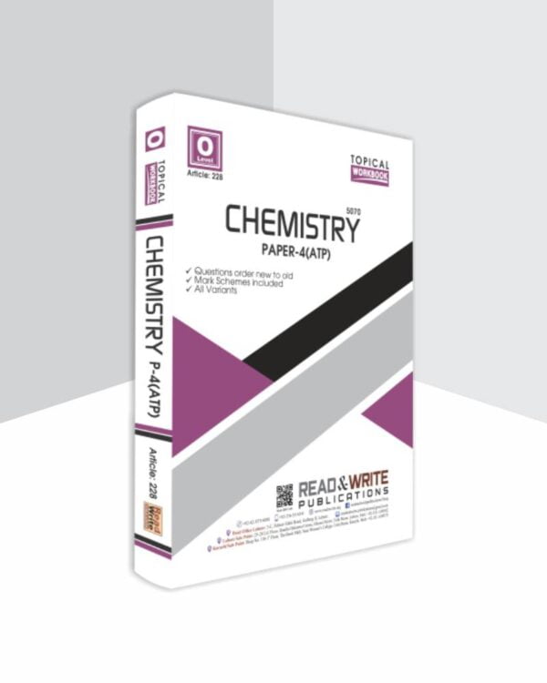 228 Chemistry O Level Paper 4 ATP Topical Work book - CIE Resources