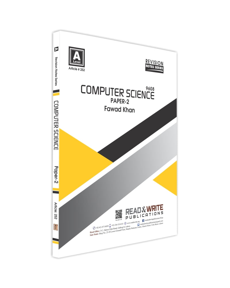 252 Computer Science A Level Paper 2 (Notes) - CIE Resources